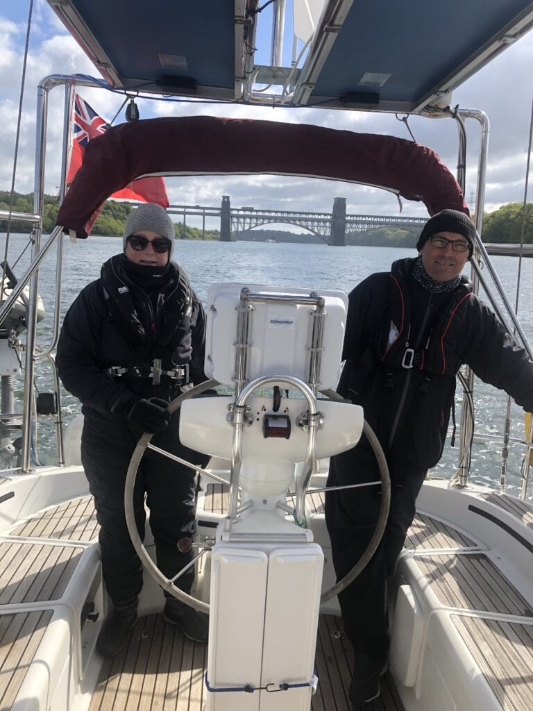 Shooting the Menai Strait - Yorvik Sailing